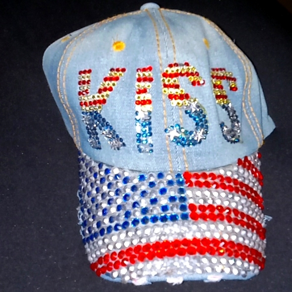 Accessories | Medium Blue Jean Kiss Hat | Poshmark